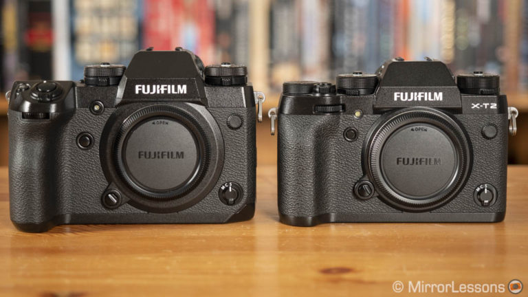 Fujifilm X-H1 vs X-T2 - The complete comparison - Mirrorless Comparison