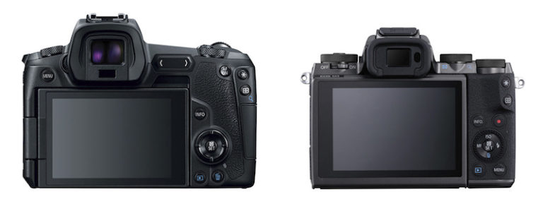 Canon EOS R vs EOS M5 - The 10 Main Differences - Mirrorless Comparison
