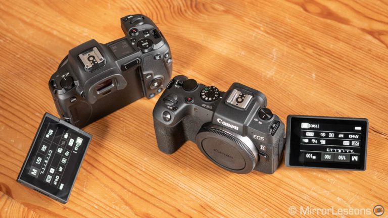 Canon EOS R vs EOS RP - Five key points analysed - Mirrorless Comparison