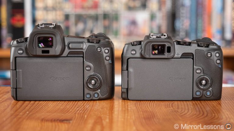 Canon EOS R vs EOS RP - Five key points analysed - Mirrorless Comparison