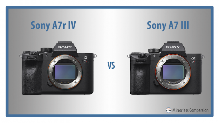 Sony A7R IV vs A7 III – The 10 main differences