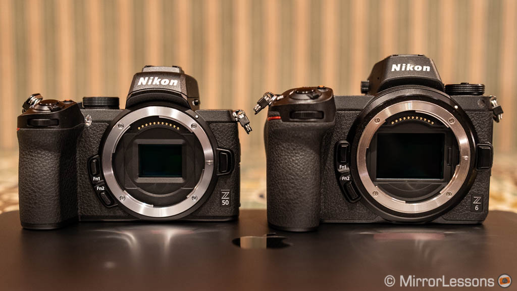 Nikon Z50 vs Z6 - The 10 Main Differences - Mirrorless Comparison