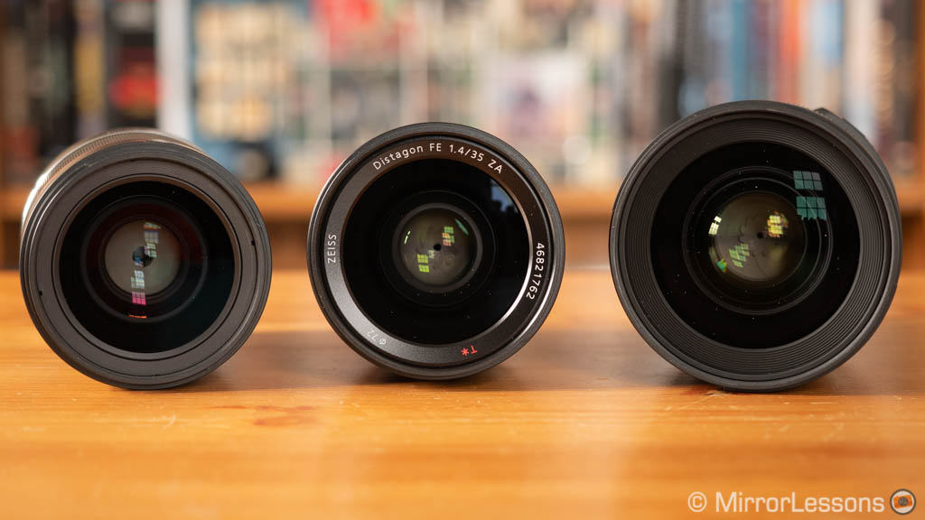 Sigma 35mm 1.2 Art vs Sony 35mm 1.4 ZA vs Samyang AF 35mm 1.4 - The ...