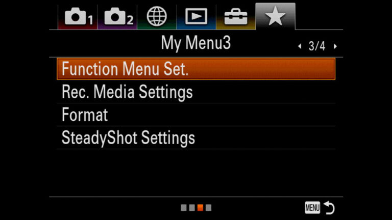 Sony A7 III, A7R III, A9 Menu and Button Set-up Guide - Mirrorless Comparison