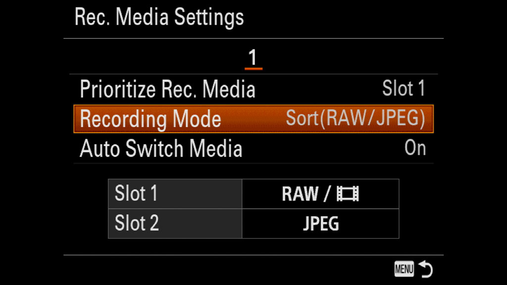Sony A7 III, A7R III, A9 Memory Card Set-up - Mirrorless Comparison