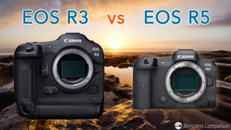 Canon EOS R3 vs R5 - The 10 Main Differences - Mirrorless Comparison