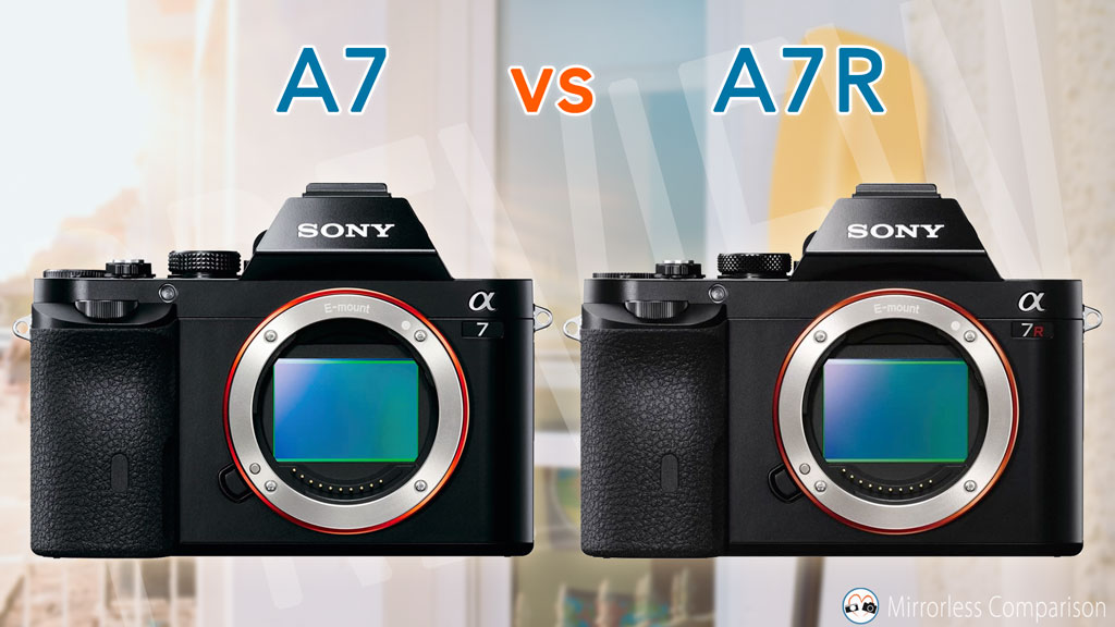 Sony A7 Vs A7R The 5 Main Differences Mirrorless Comparison