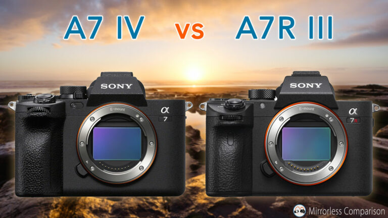 Sony A7 IV vs A7R III (A7R IIIA) - The 10 Main Differences and Full Comparison - Mirrorless ...