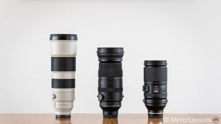 Sony 200-600mm vs Sigma 150-600mm vs Tamron 150-500mm - Mirrorless Comparison