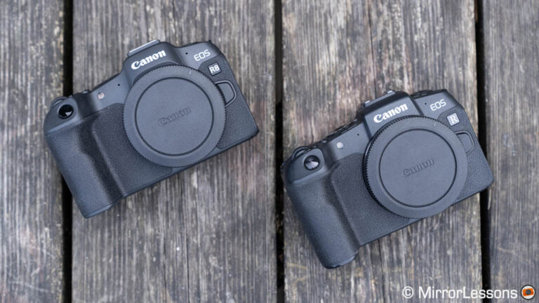 Canon EOS R8 vs RP - The 10 Main Differences and Full Comparison - Mirrorless Comparison