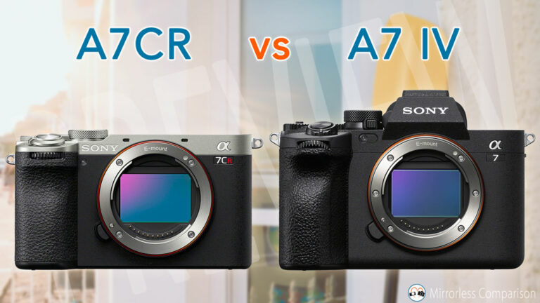 Sony A7CR vs A7 IV - The 10 Main Differences - Mirrorless Comparison
